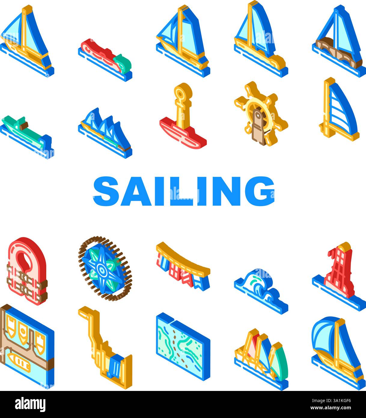 Sailing crew skipper Stock Vector Images - Alamy