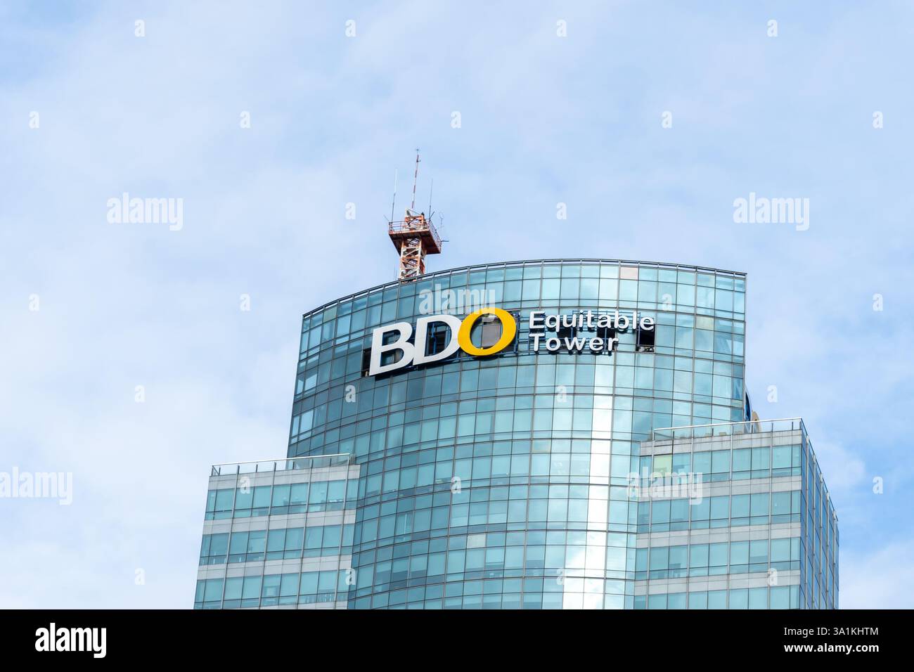 Manila, Philippines - January 31, 2025: BDO Equitable Tower in Makati ...