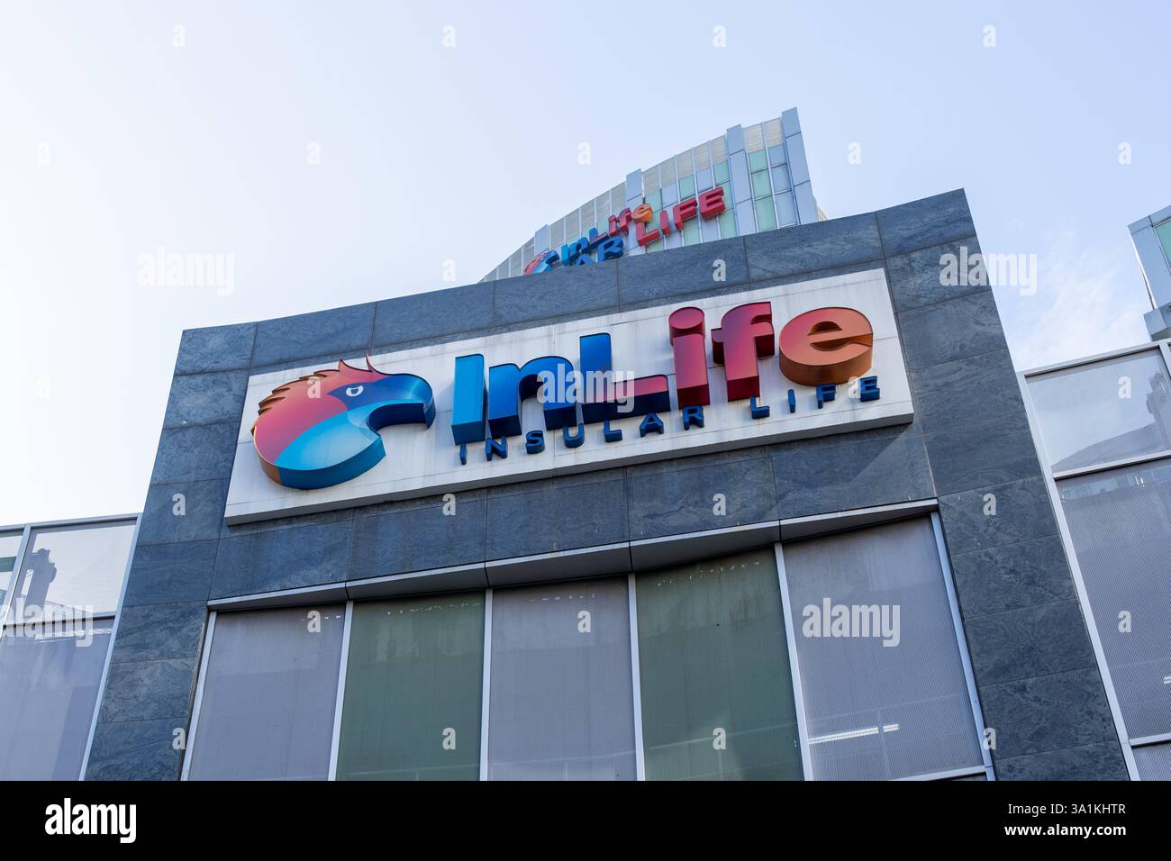 Makati City, Philippines - February 1, 2025: Close up of InLife ...