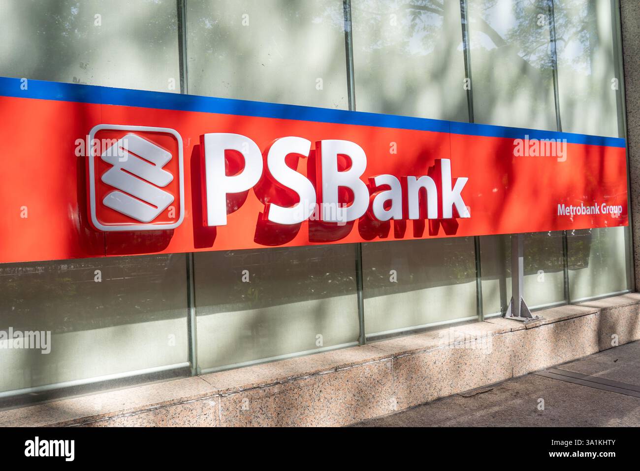 Makati City, Philippines - February 1, 2025: PS Bank-Metrobank Group ...