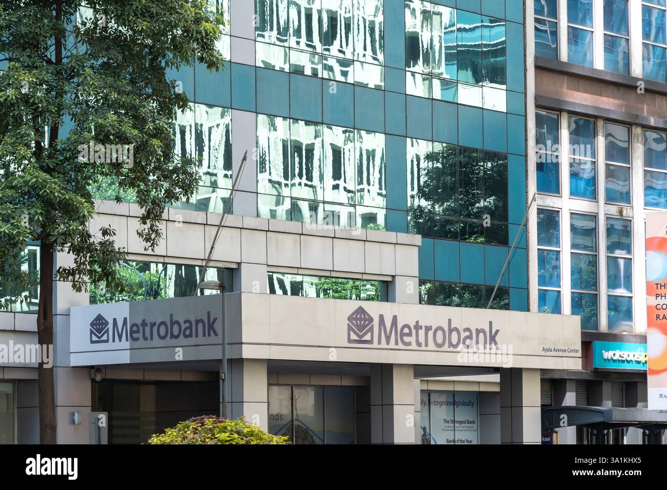 Makati, Philippines - February 1, 2025: Metrobank Ayala Avenue Center ...