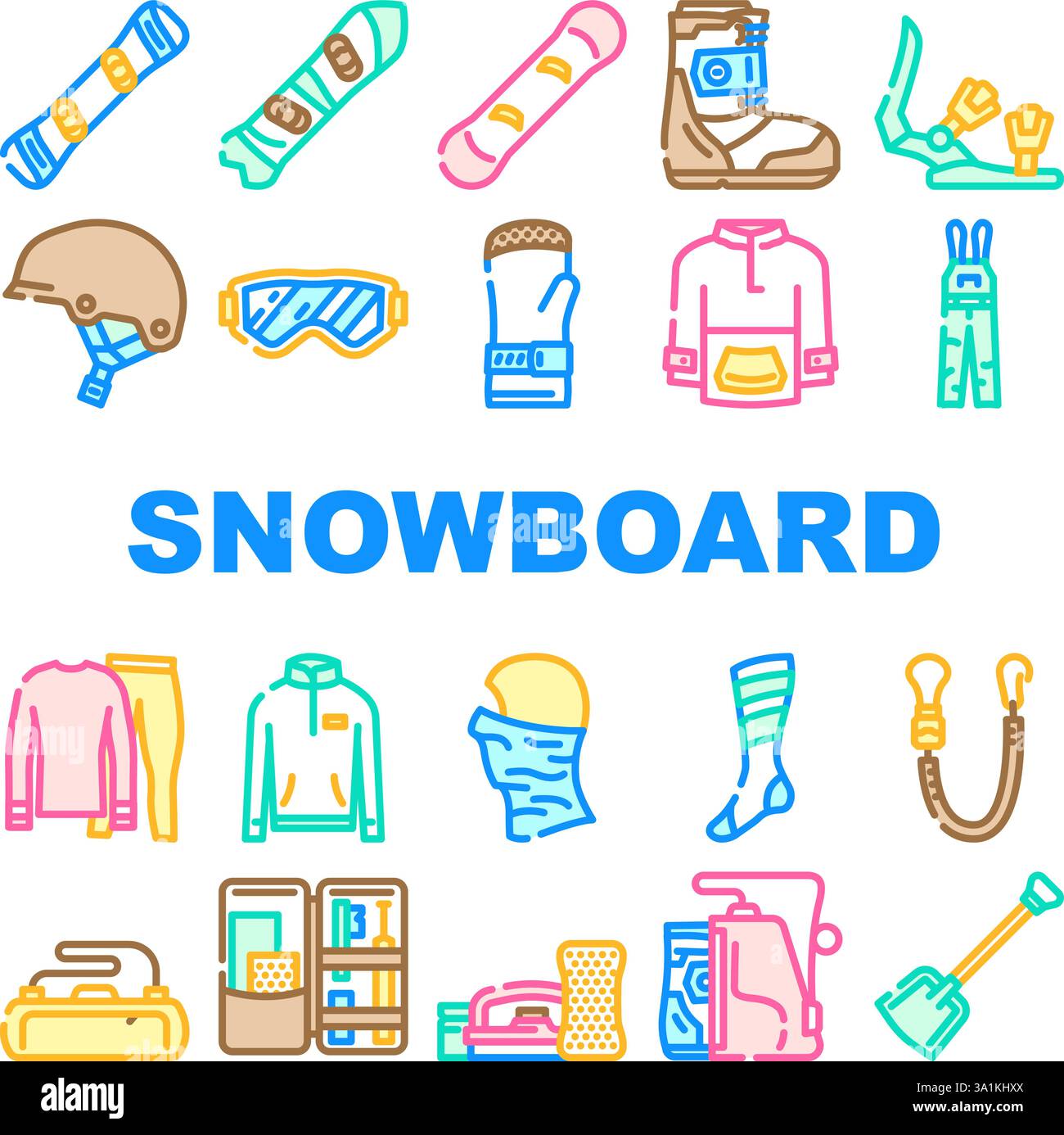 Snowboard halfpipe Cut Out Stock Images & Pictures - Alamy