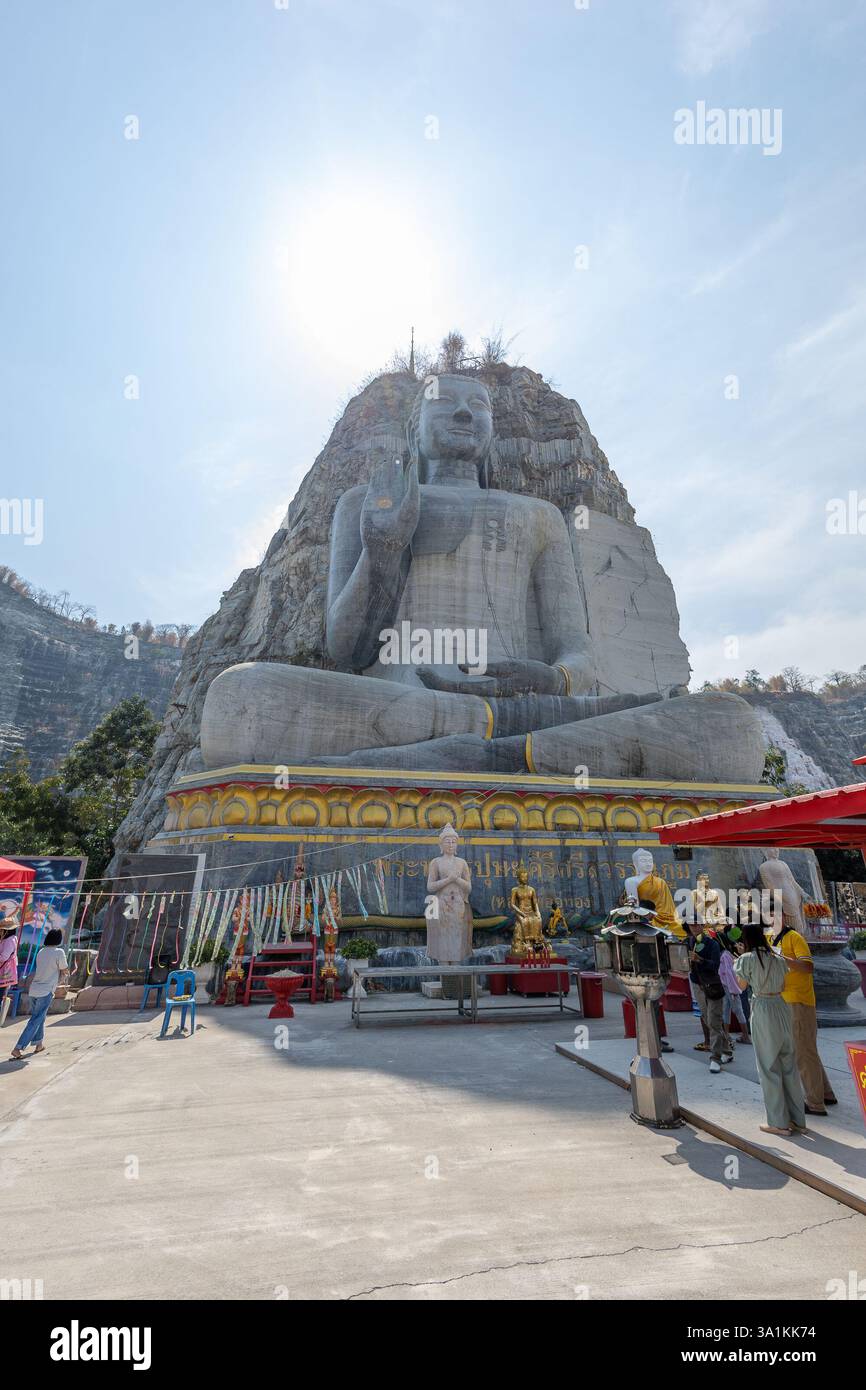 Suphanburi, THAILAND - January 25, 2025: Bhutsaya Khiri Suvarnabhumi ...