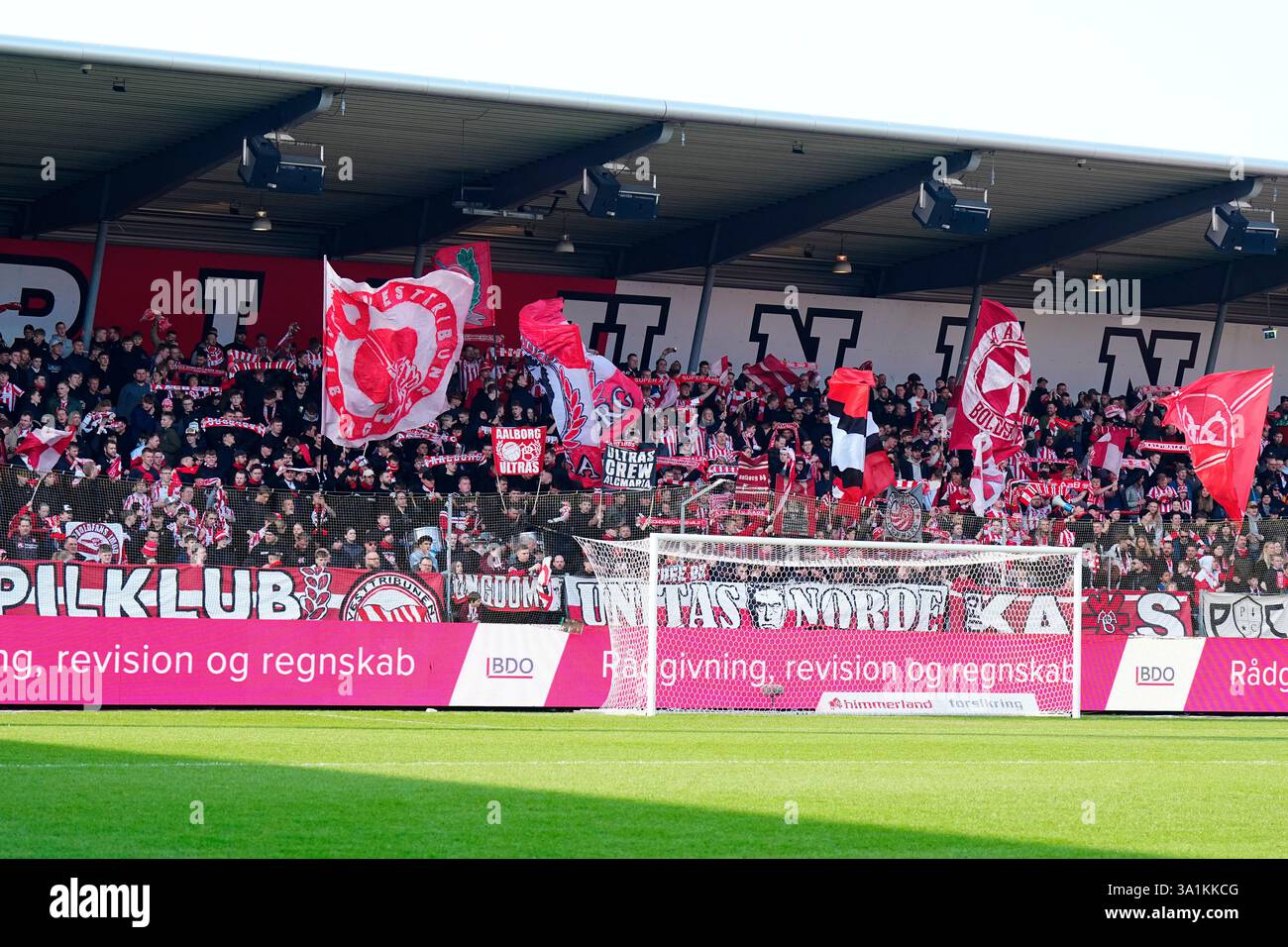AaB moeder FC Midtjylland i Superligaen paa Aalborg Portland Park i ...