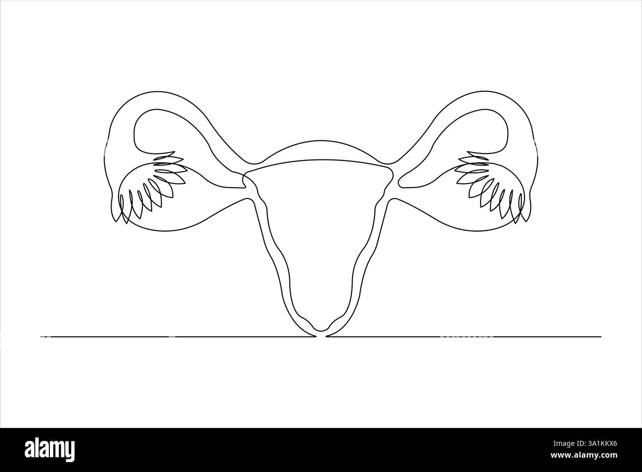 Continuous one line hand draw woman day outline vector art illustration ...