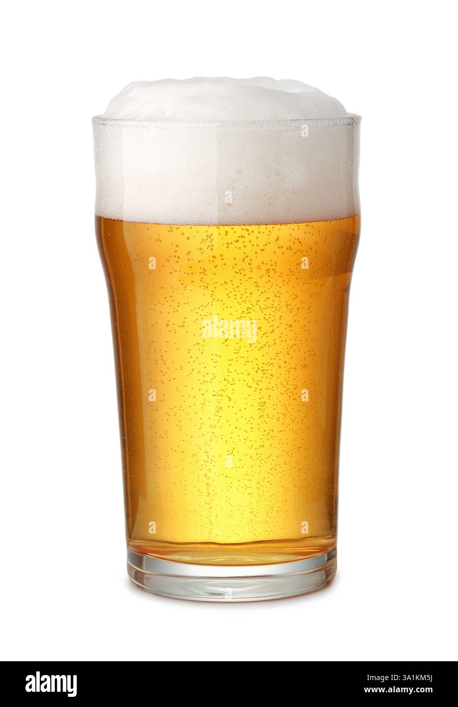 Fresh beer in glass mug hi-res stock photography and images - Alamy