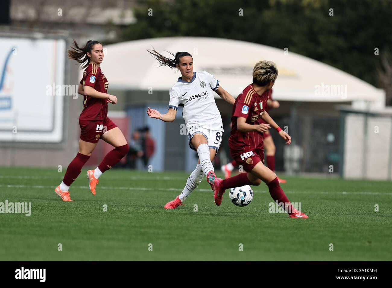 Rome, Italy. 09th Mar, 2025. Matilde Pavan (Inter Women) during AS Roma ...