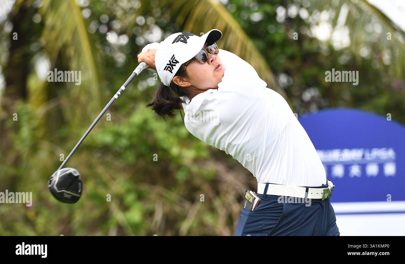 Lingshui, China's Hainan Province. 9th Mar, 2025. Auston Kim of the ...