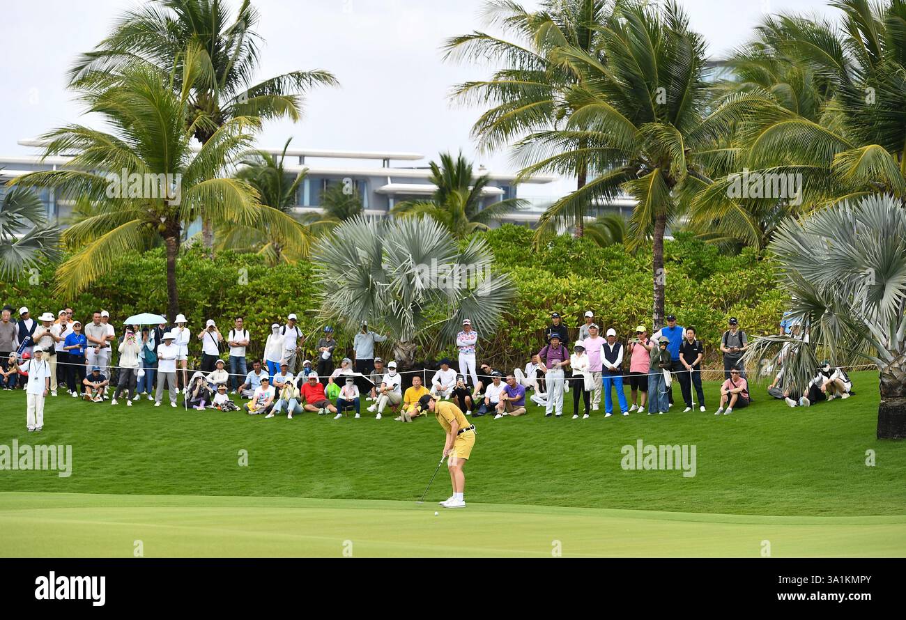 Lingshui, China's Hainan Province. 9th Mar, 2025. Gigi Stoll of the ...