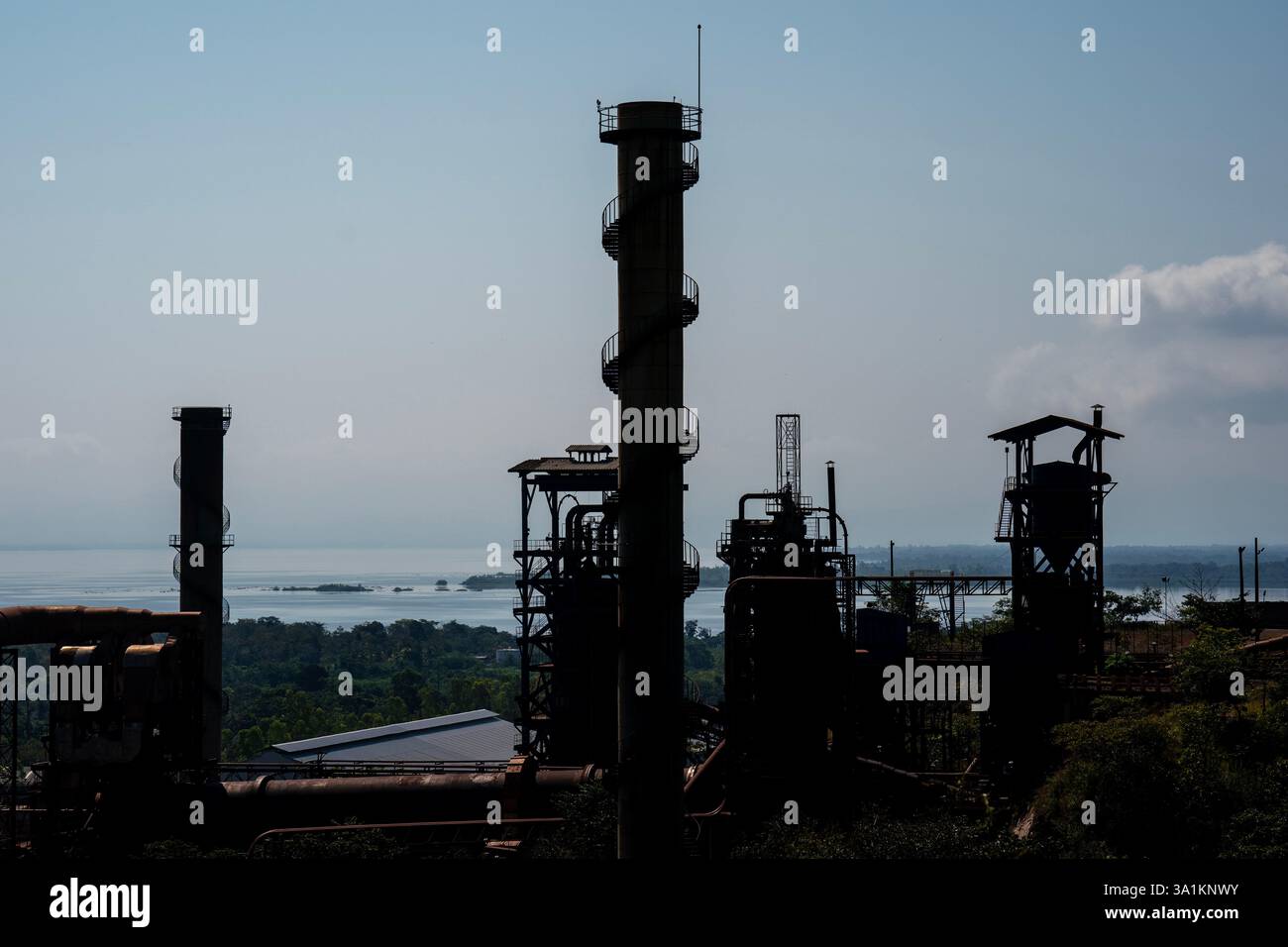 A view of a mine in El Estor, Guatemala. The Mayan people’s struggle to ...
