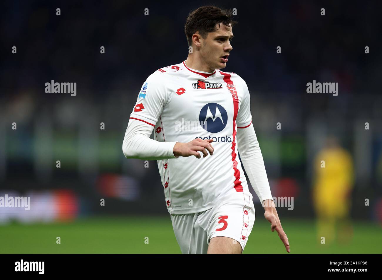 Milano, Italy. 08th Mar, 2025. Stefan Lekovic of Ac Monza looks on ...