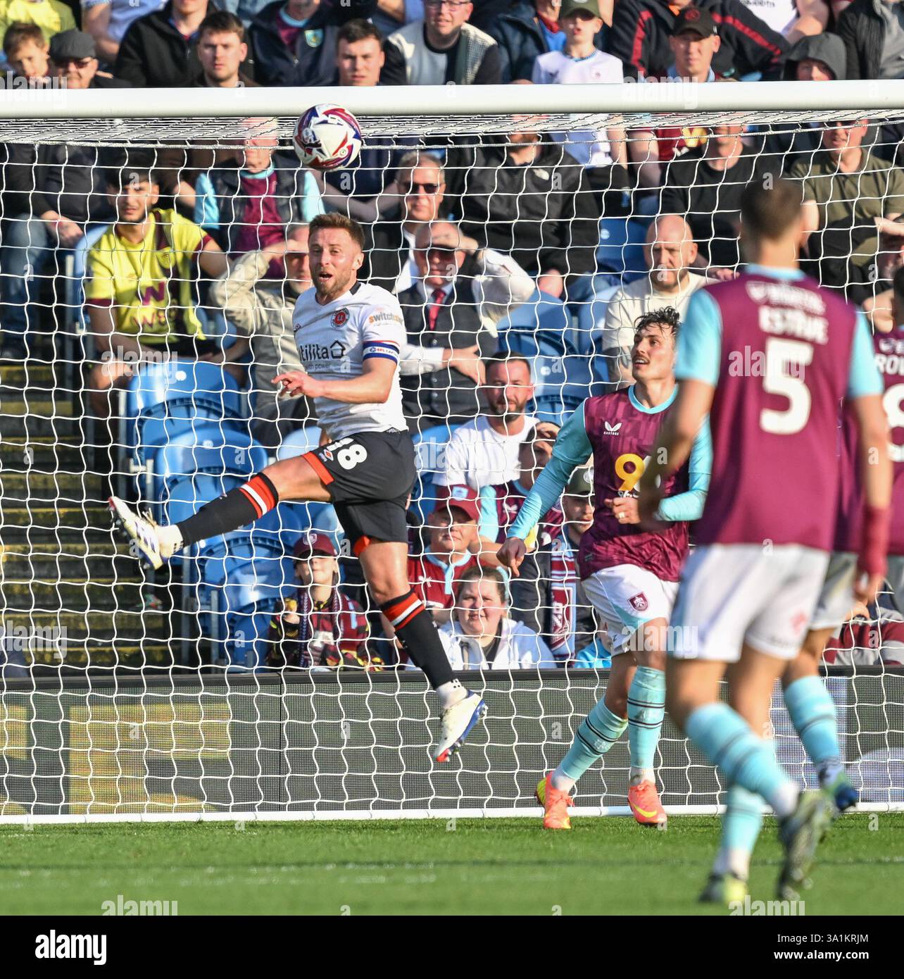 Turf Moor, Burnley, Lancashire, UK. 8th Mar, 2025. EFL Championship ...
