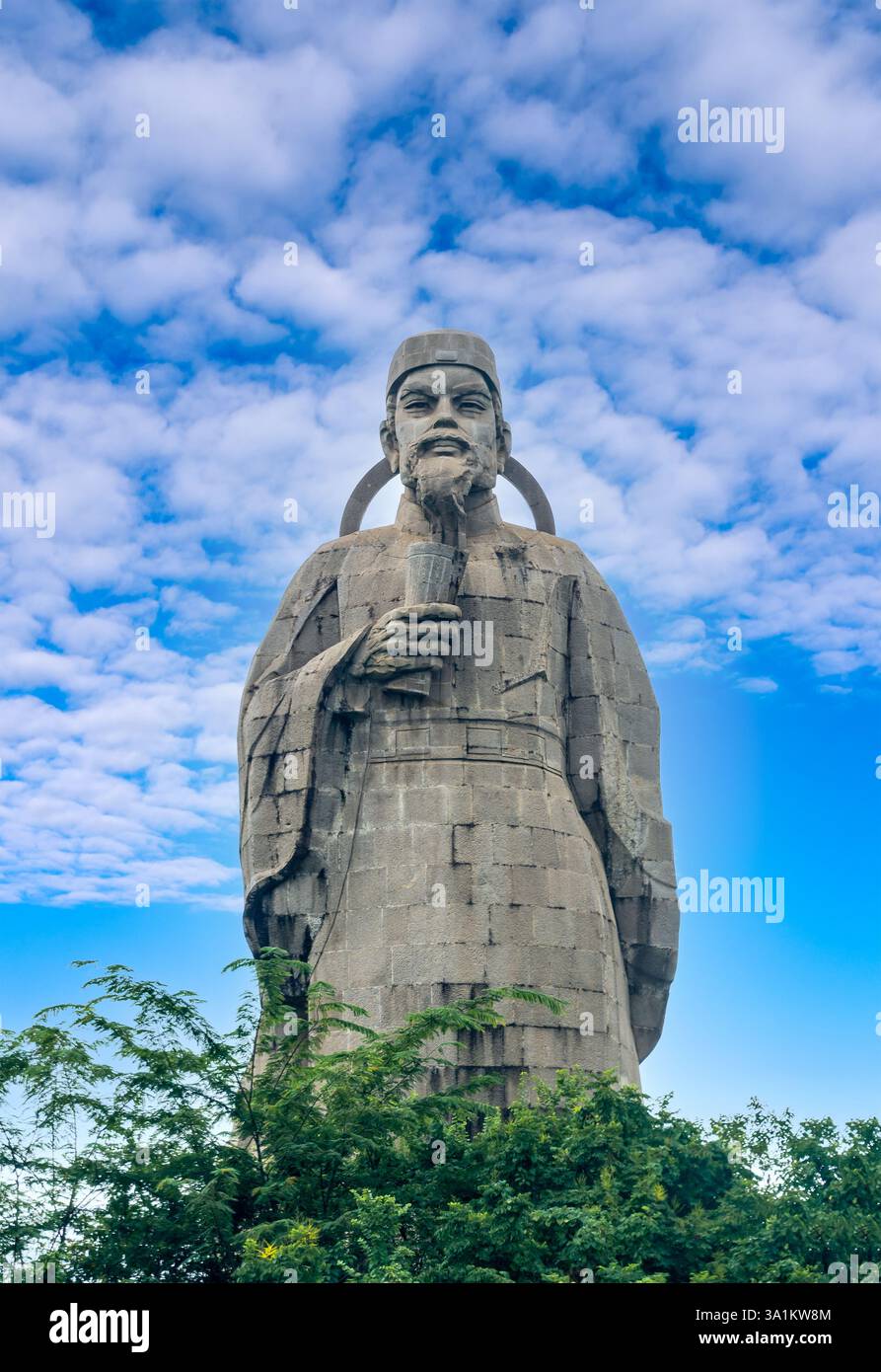 Statue of Liu Zongyuan in Statue Park, Liuzhou City, Guangxi, China ...