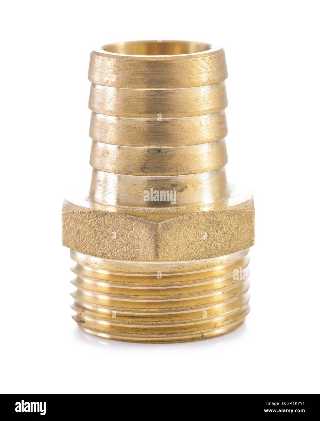 Pipe fixtureplumbing fitting isolated Stock Photo - Alamy