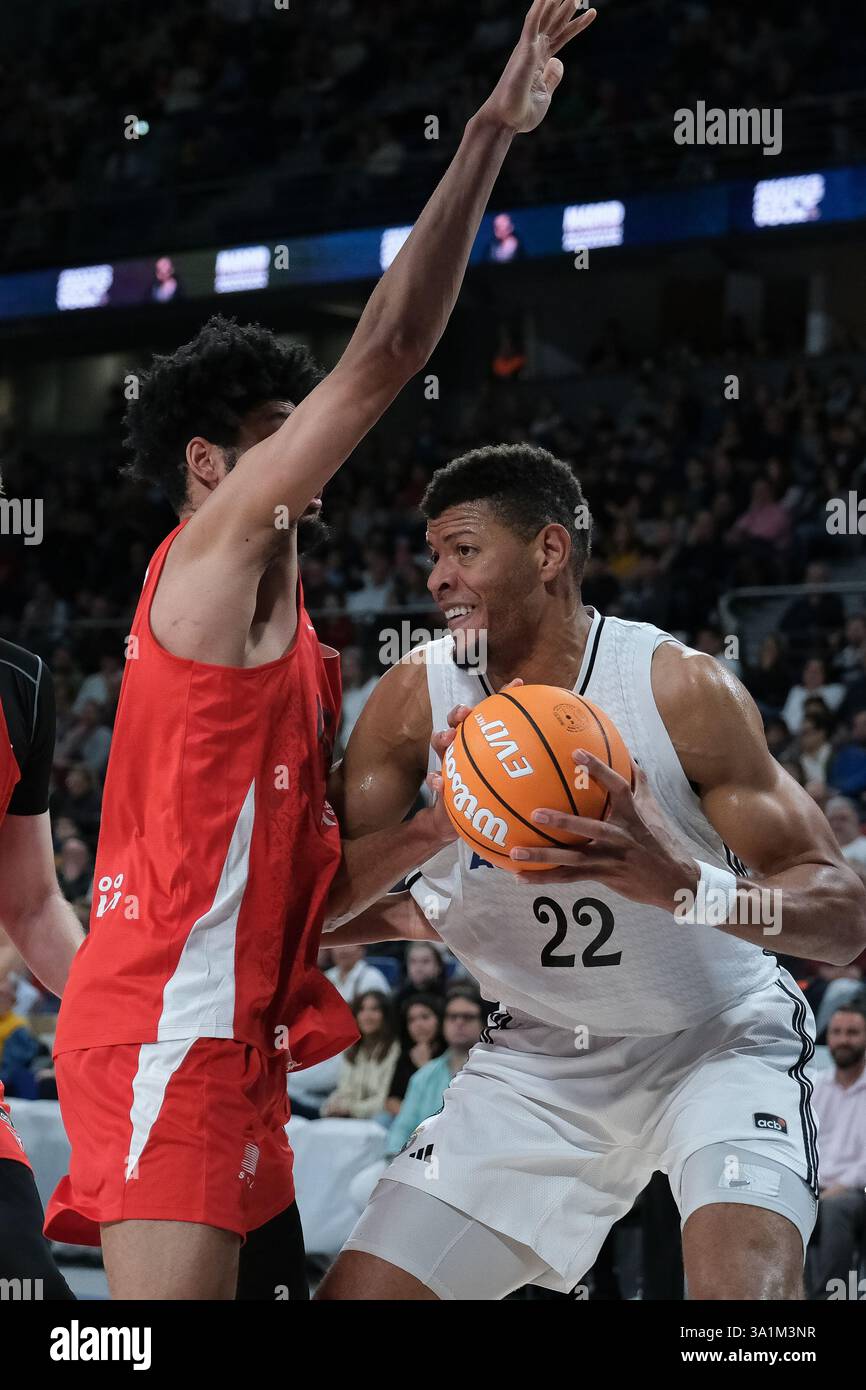 Madrid, Spain. 09th Mar, 2025. Edy Tavares of Real Madrid in action ...