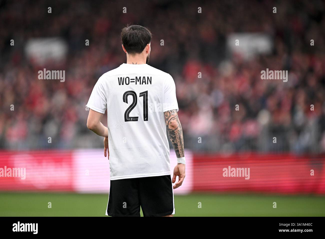 21 Jordan LEFORT (sco) during the Ligue 1 McDonald's match between ...