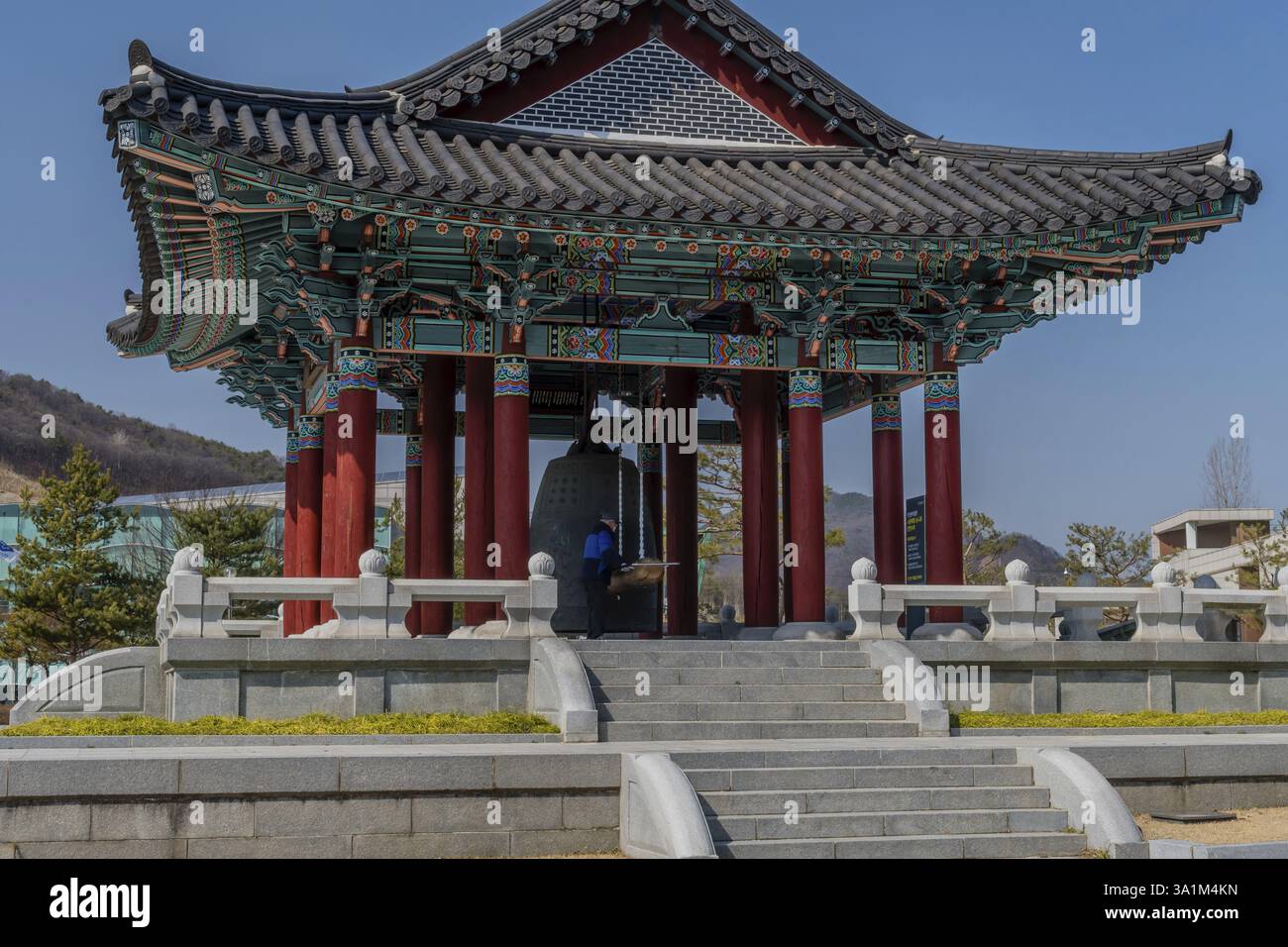 Man ringing large bell hi-res stock photography and images - Alamy