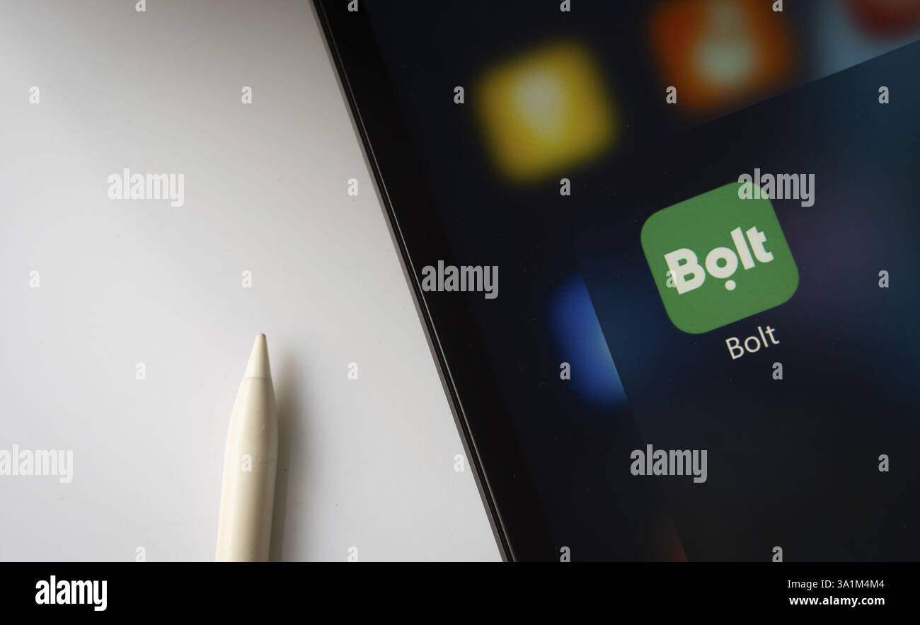 Bolt food app hi-res stock photography and images - Alamy