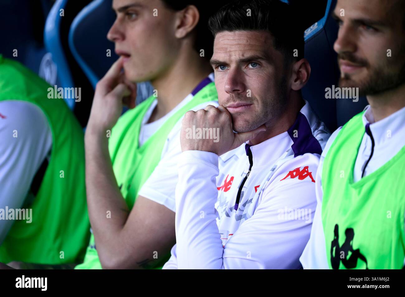 Robin Gosens of ACF Fiorentina looks on during the Serie A football ...