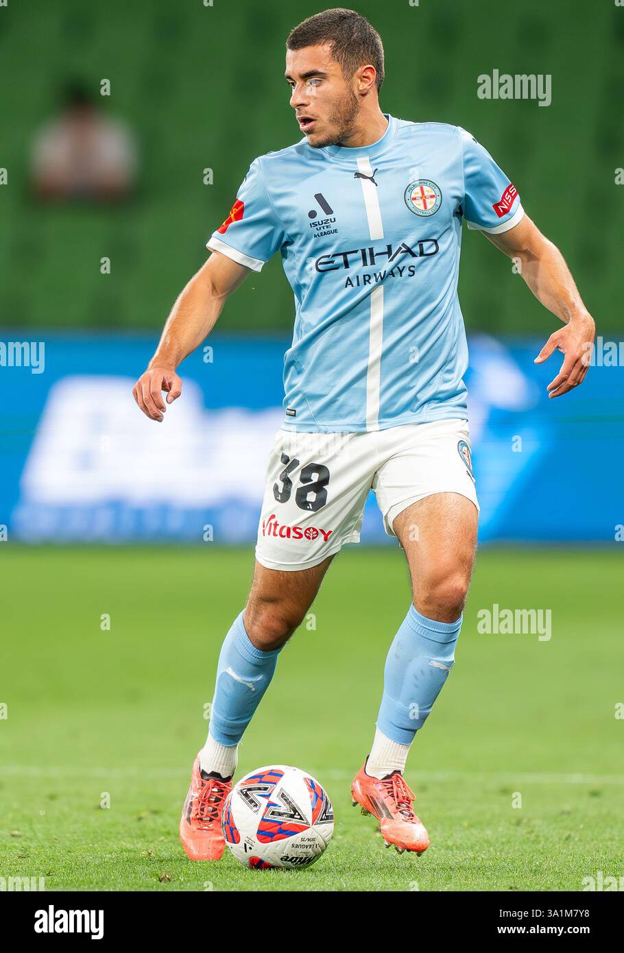 Melbourne, Australia. 07th Mar, 2025. Harry Politidis of Melbourne City ...