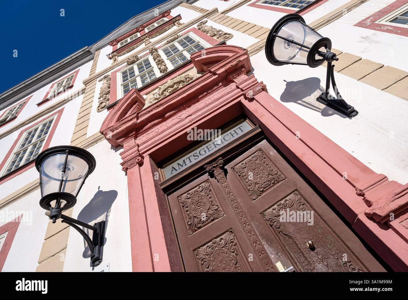 entrance of a German district court Stock Photo - Alamy