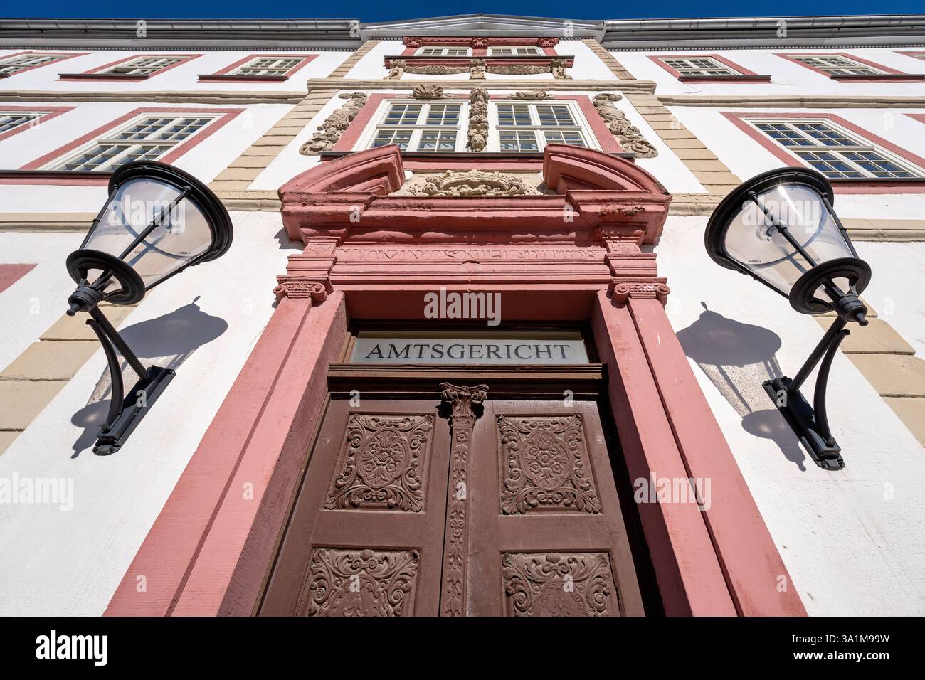 entrance of a German district court Stock Photo - Alamy