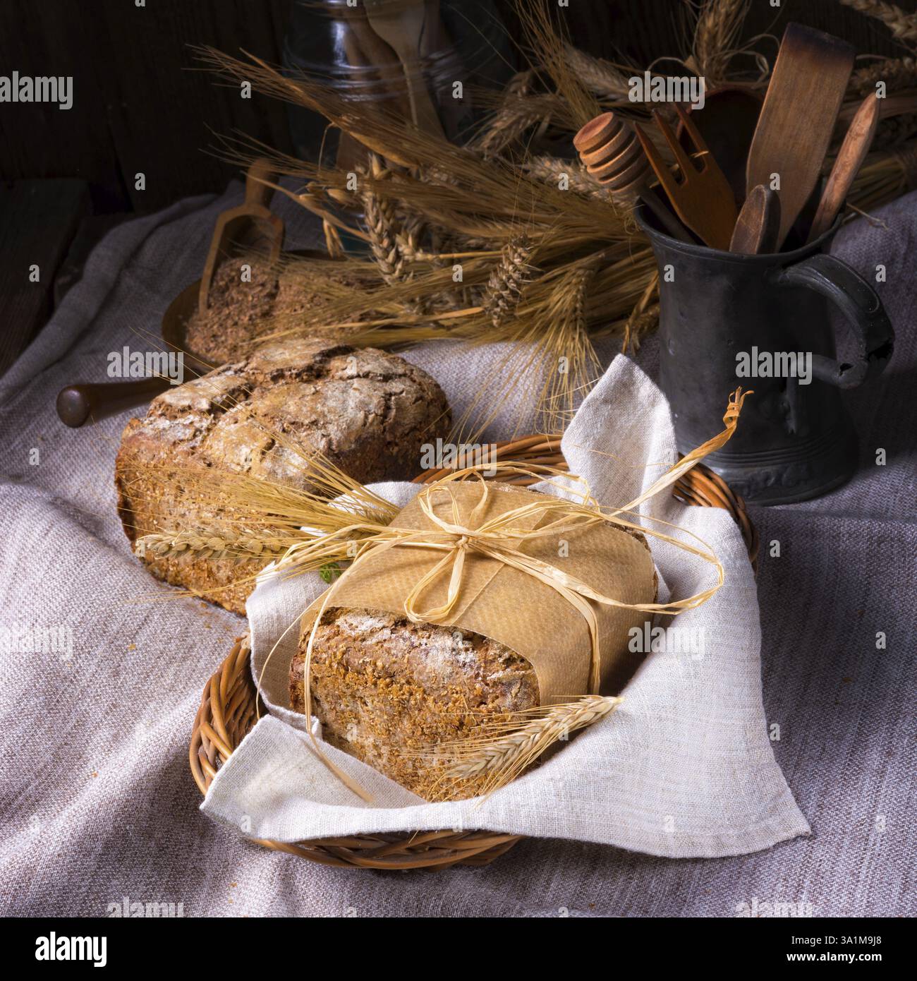 Whole grain cookies made hi-res stock photography and images - Alamy