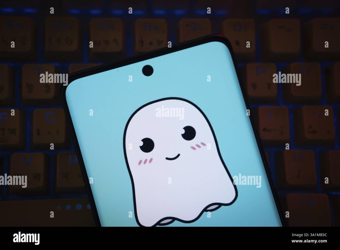 Graphic displayed on monitor hi-res stock photography and images - Alamy