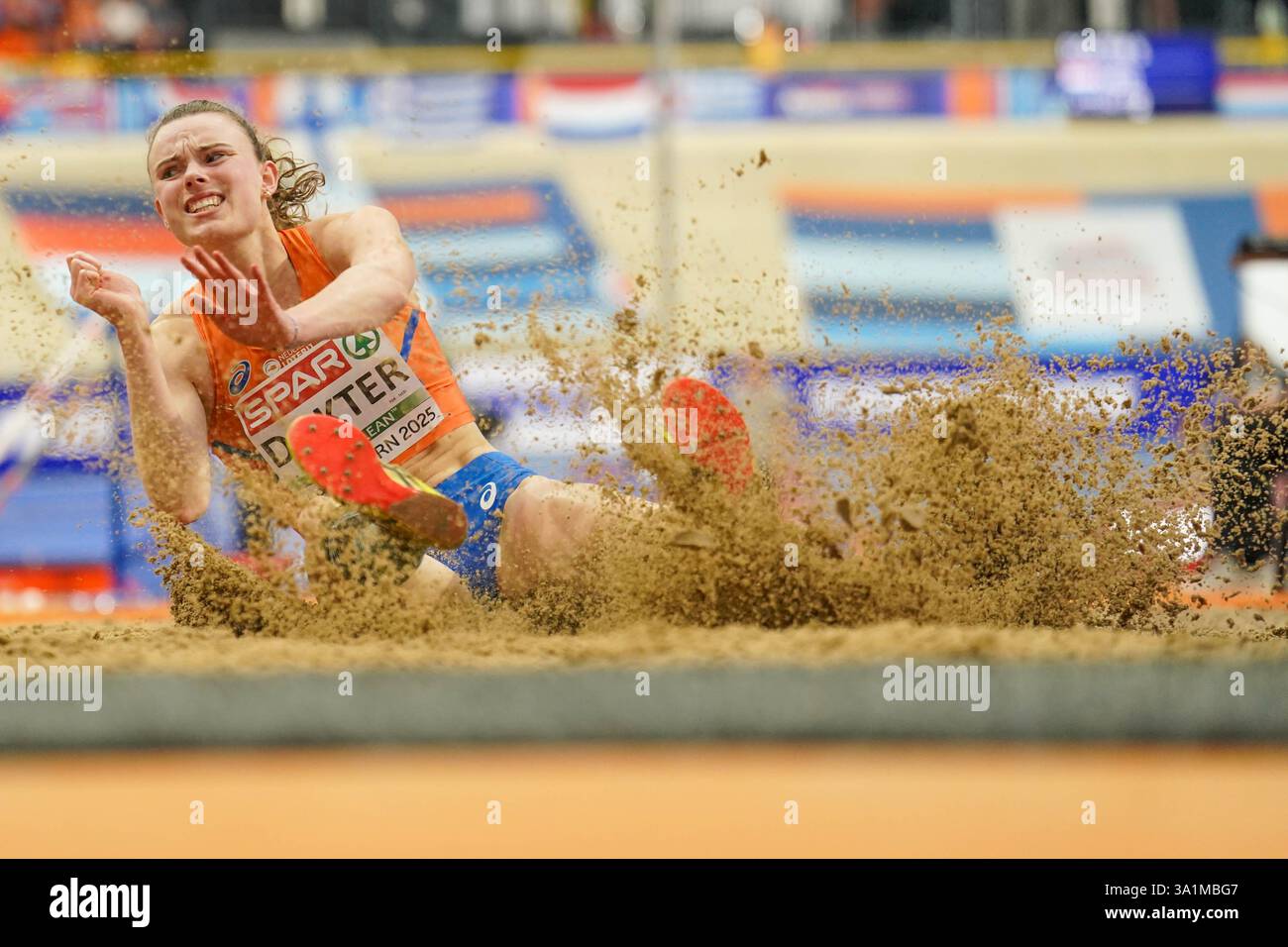 APELDOORN, NETHERLANDS - MARCH 9: Sofie Dokter of The Netherlands during Day Four of the ...