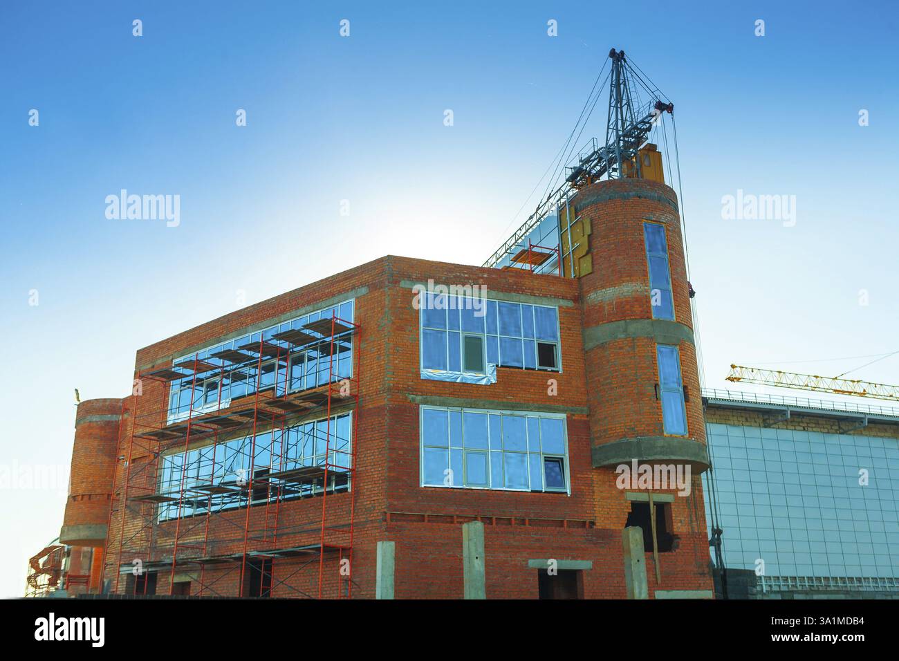 Reconstruction of building Stock Photo - Alamy