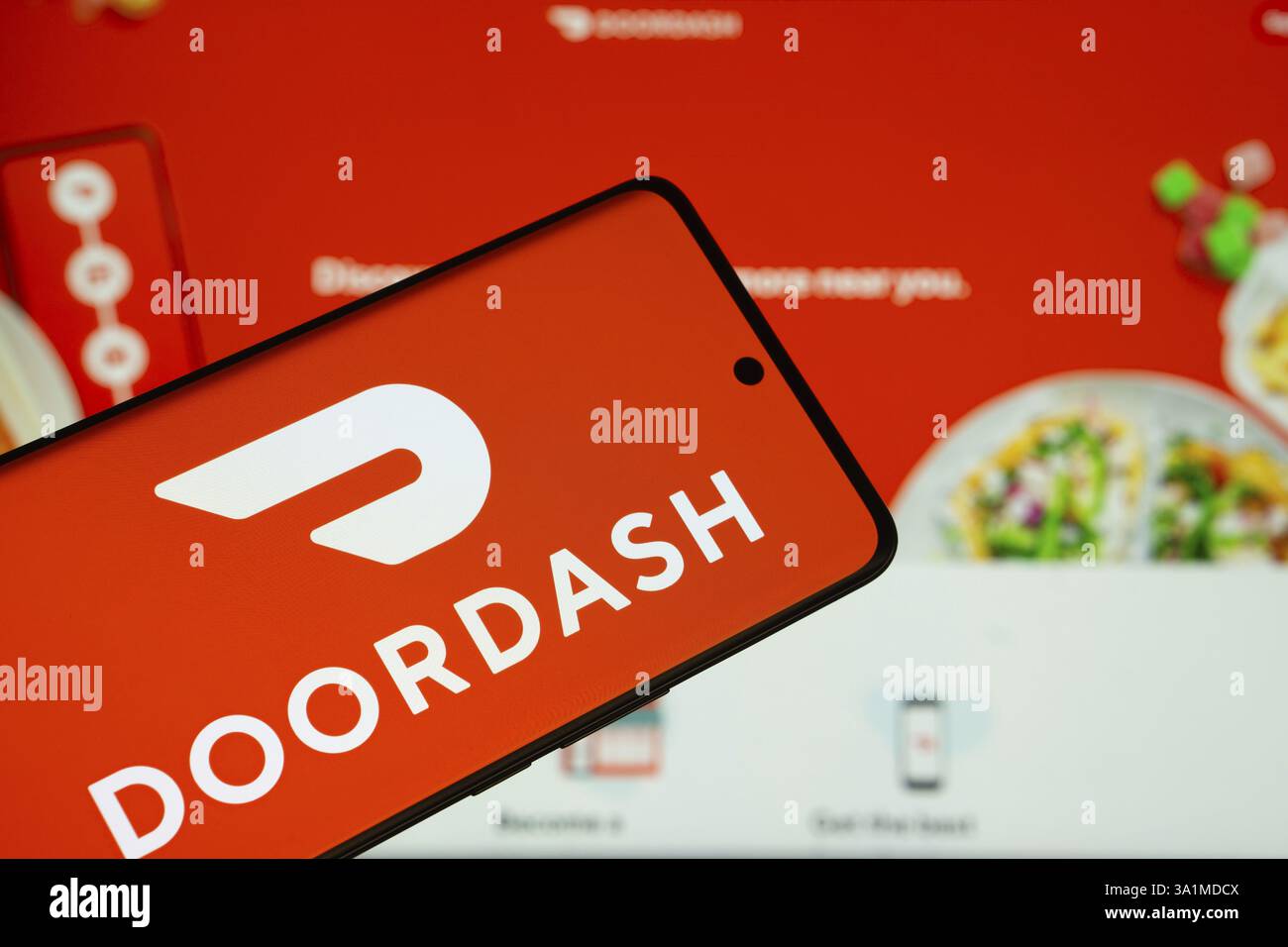 Doordash logo hi-res stock photography and images - Alamy