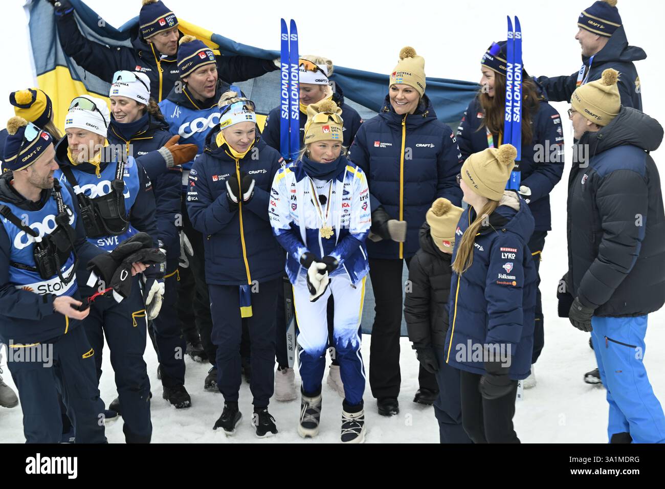 Trondheim, Norway. 09th Mar, 2025. TRONDHEIM, NORWAY 20250309Crown ...