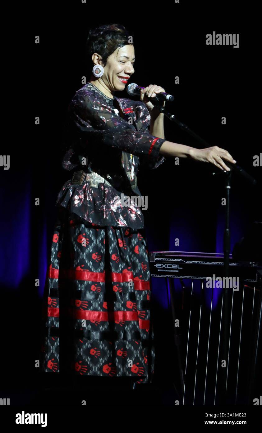 March 8, 2025, New York, New York, USA: Singer MARTHA REDBONE seen at ...