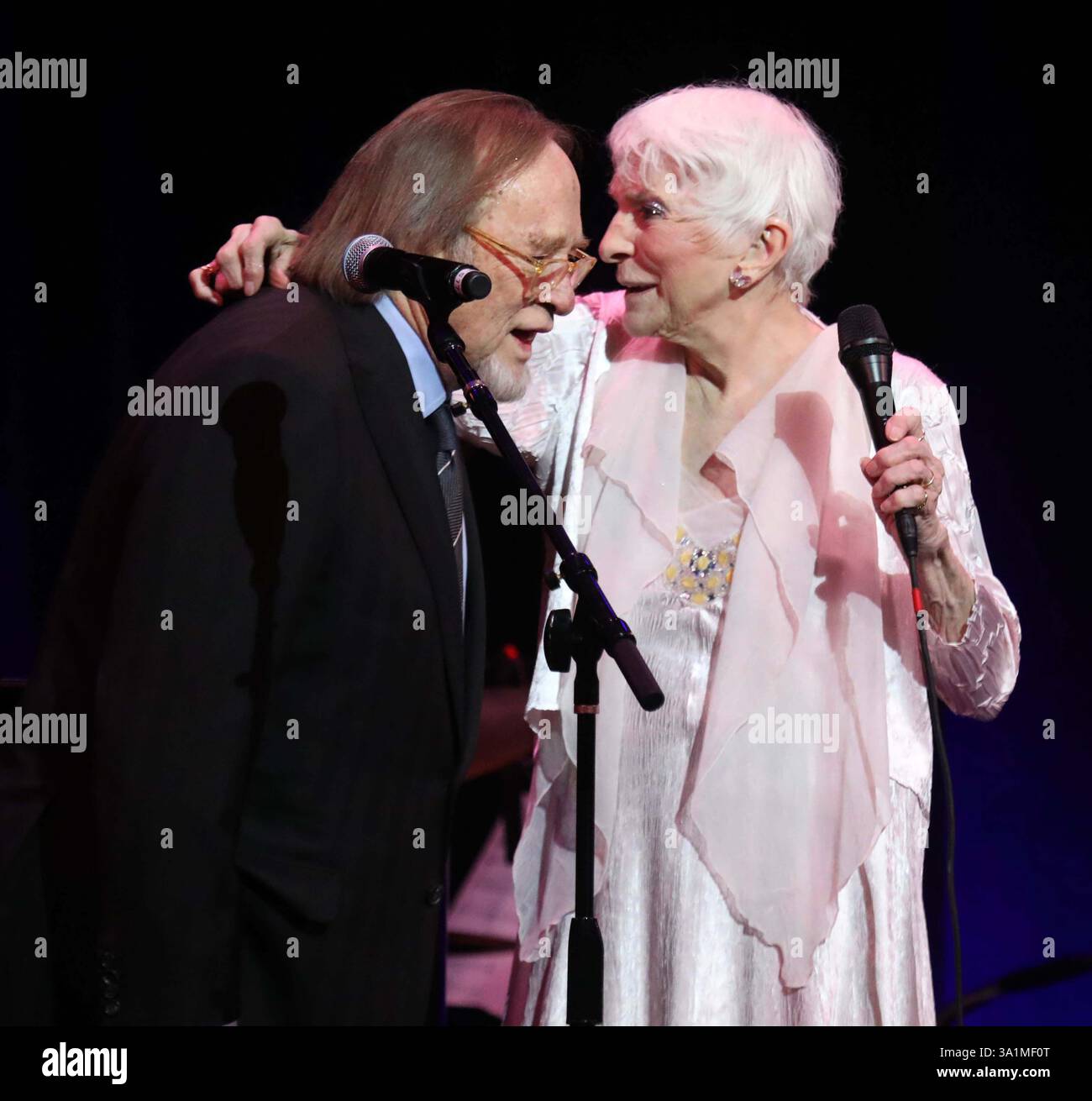 March 8, 2025, New York, New York, USA: Singers/musicians STEPHEN ...