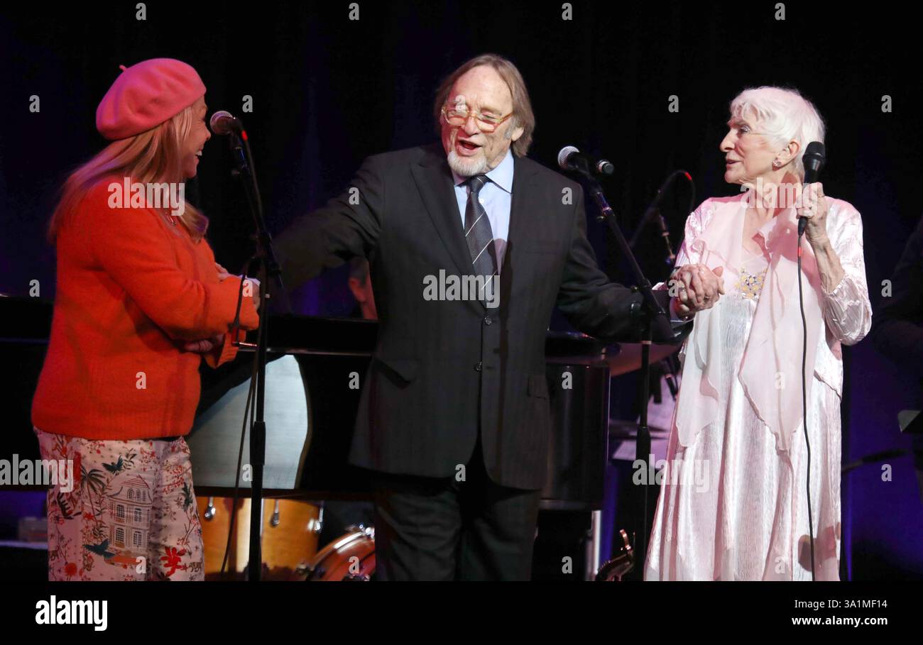 March 8, 2025, New York, New York, USA: Singers/musicians RICKIE LEE ...