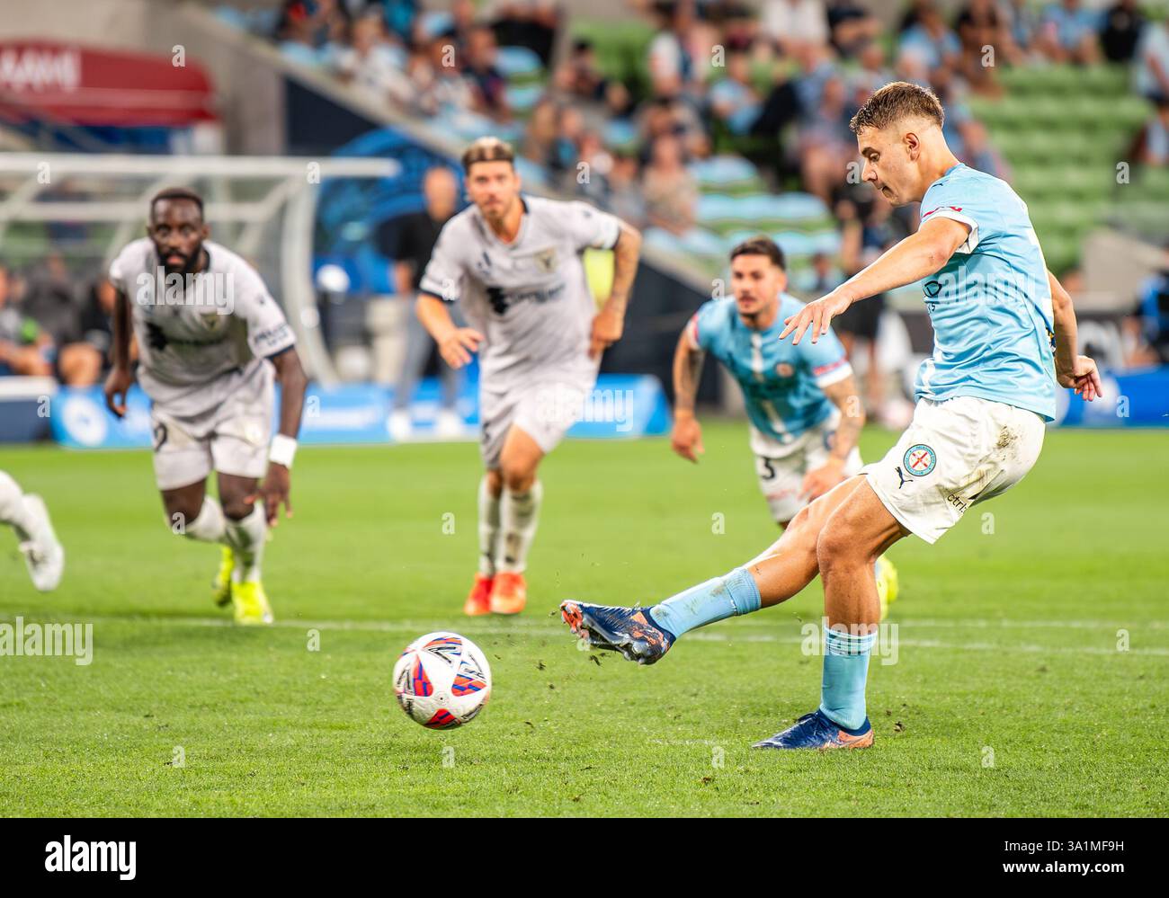 Melbourne, Australia. 07th Mar, 2025. Max Caputo of Melbourne City seen ...