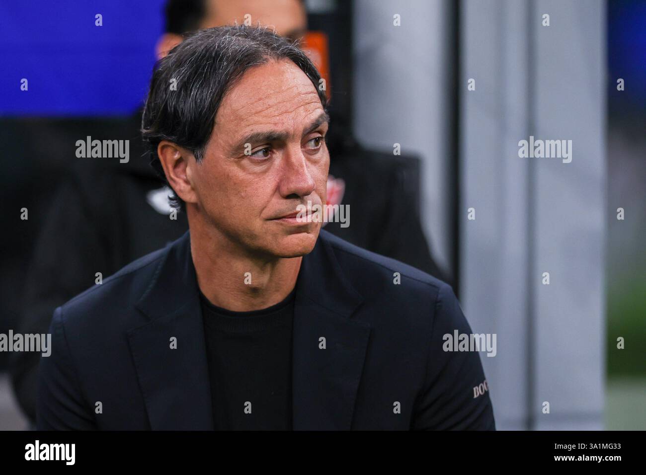 Alessandro Nesta Head Coach of AC Monza looks on during Serie A 2024/25 ...