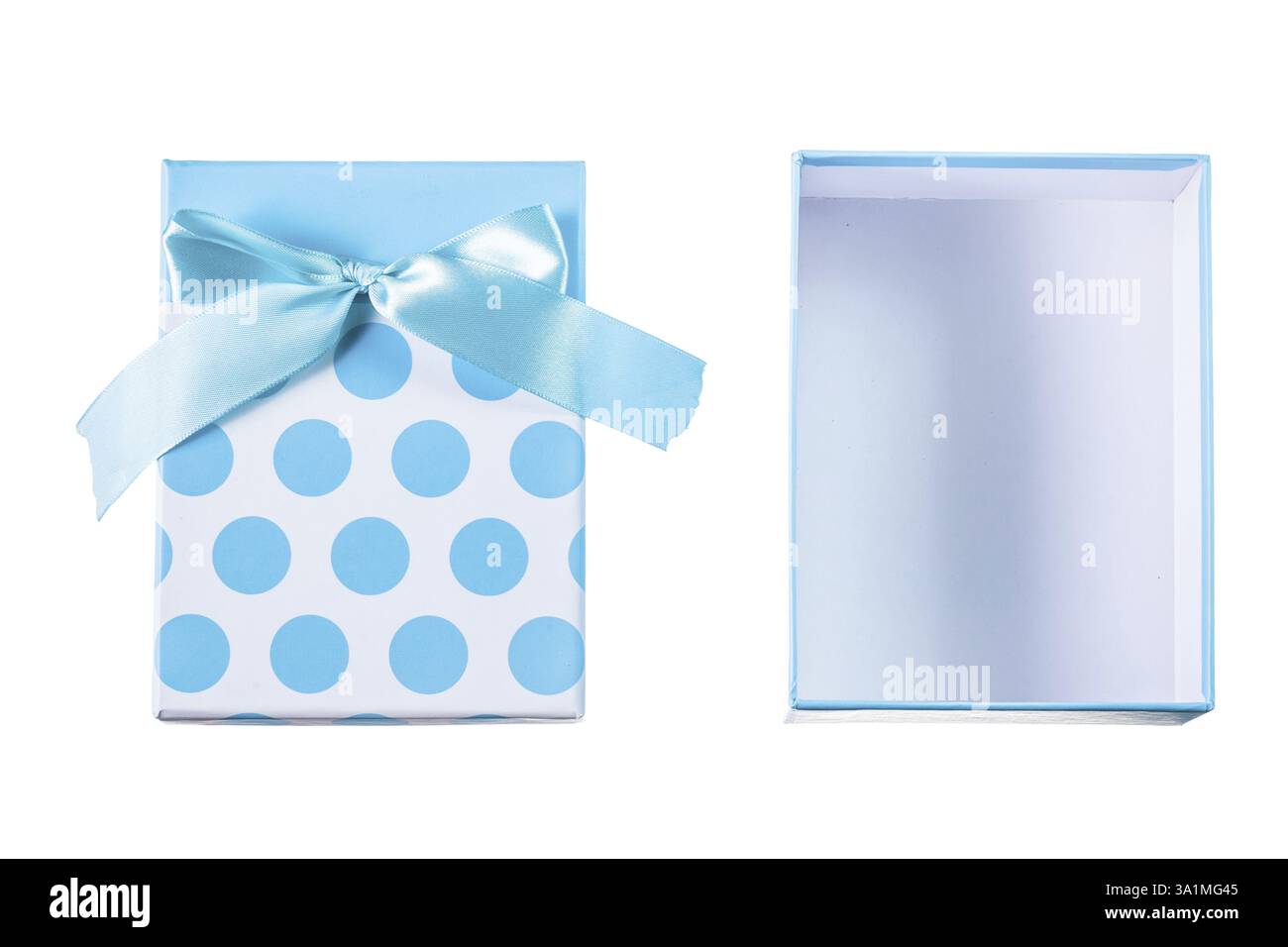 Light blue ribbon on Cut Out Stock Images & Pictures - Alamy