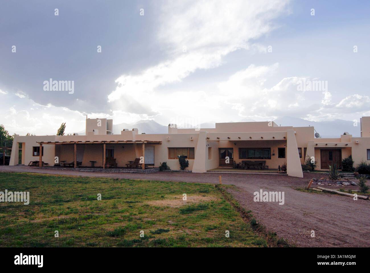 earth staple in wood construction, futuristic and experimental building ...