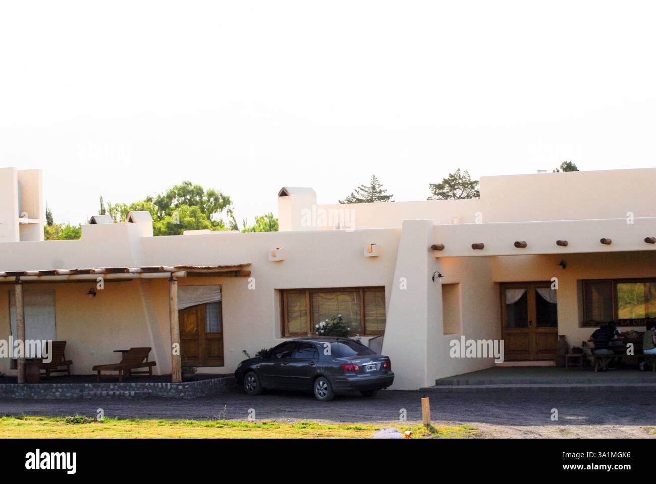 earth staple in wood construction, futuristic and experimental building ...