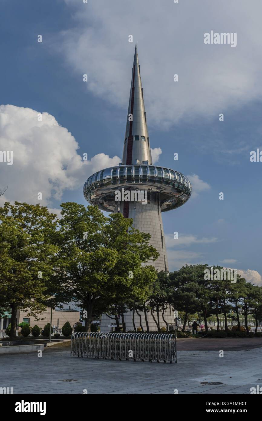 Daejeon, South Korea, September 10, 2020: For editorial use only Tower ...