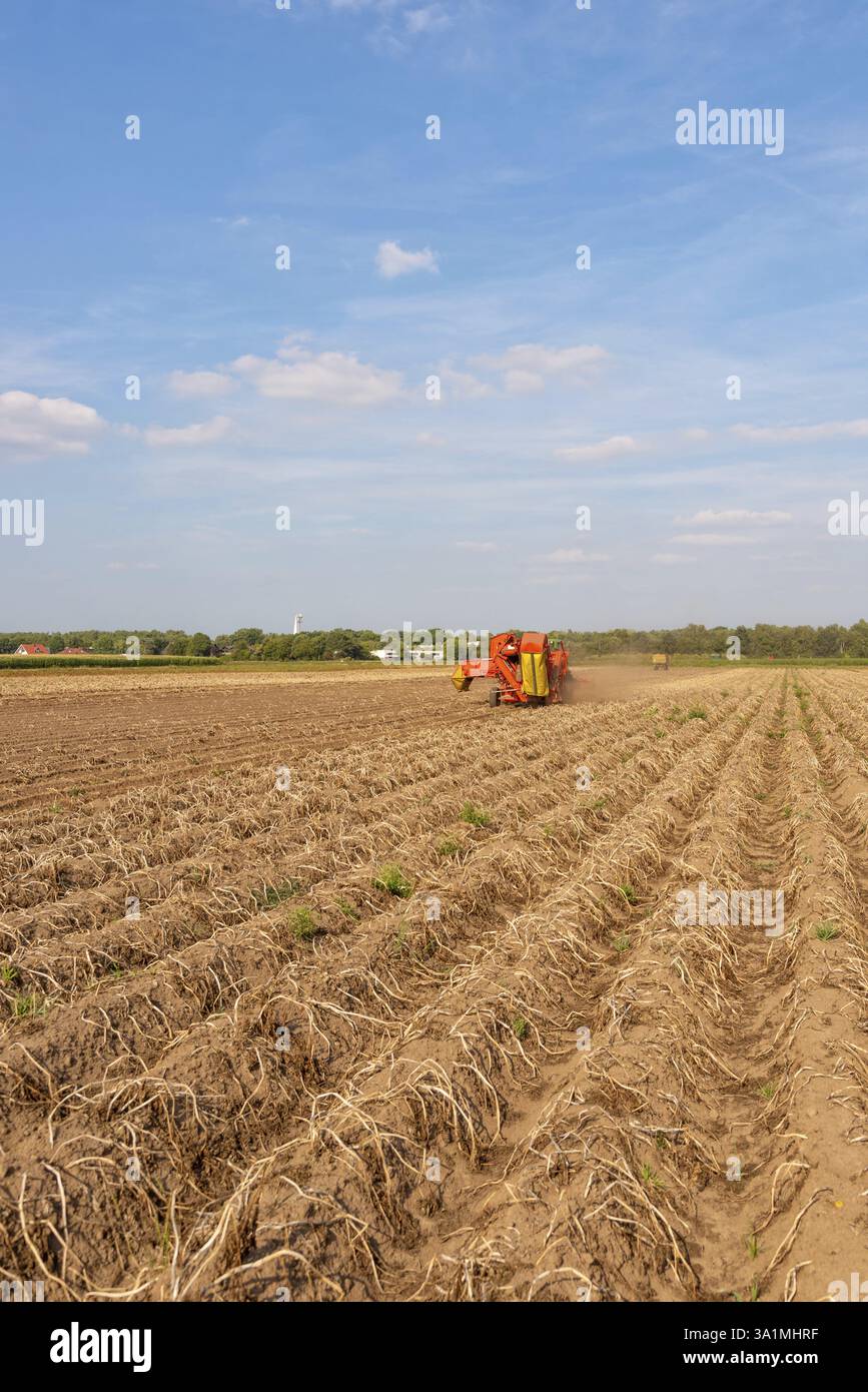 Modern harvester machine working in hi-res stock photography and images ...