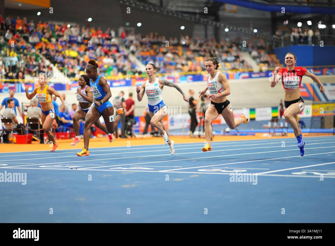 From right: Switzerland's Geraldine Frey, Belgium's Rani Rosius, Czech ...