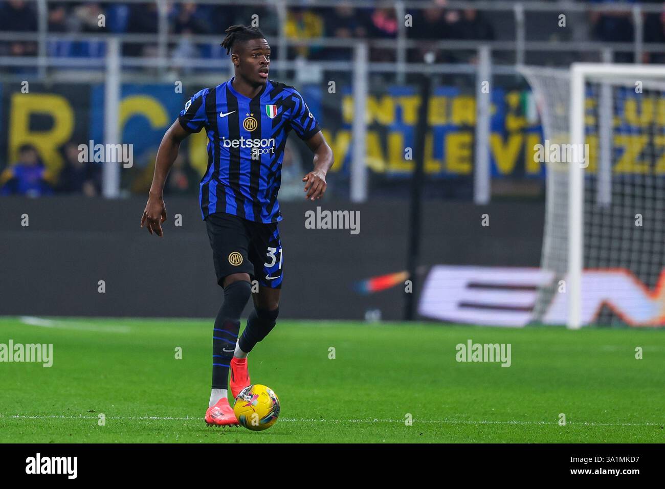 Yann Aurel Ludger Bissek of FC Internazionale seen in action during ...