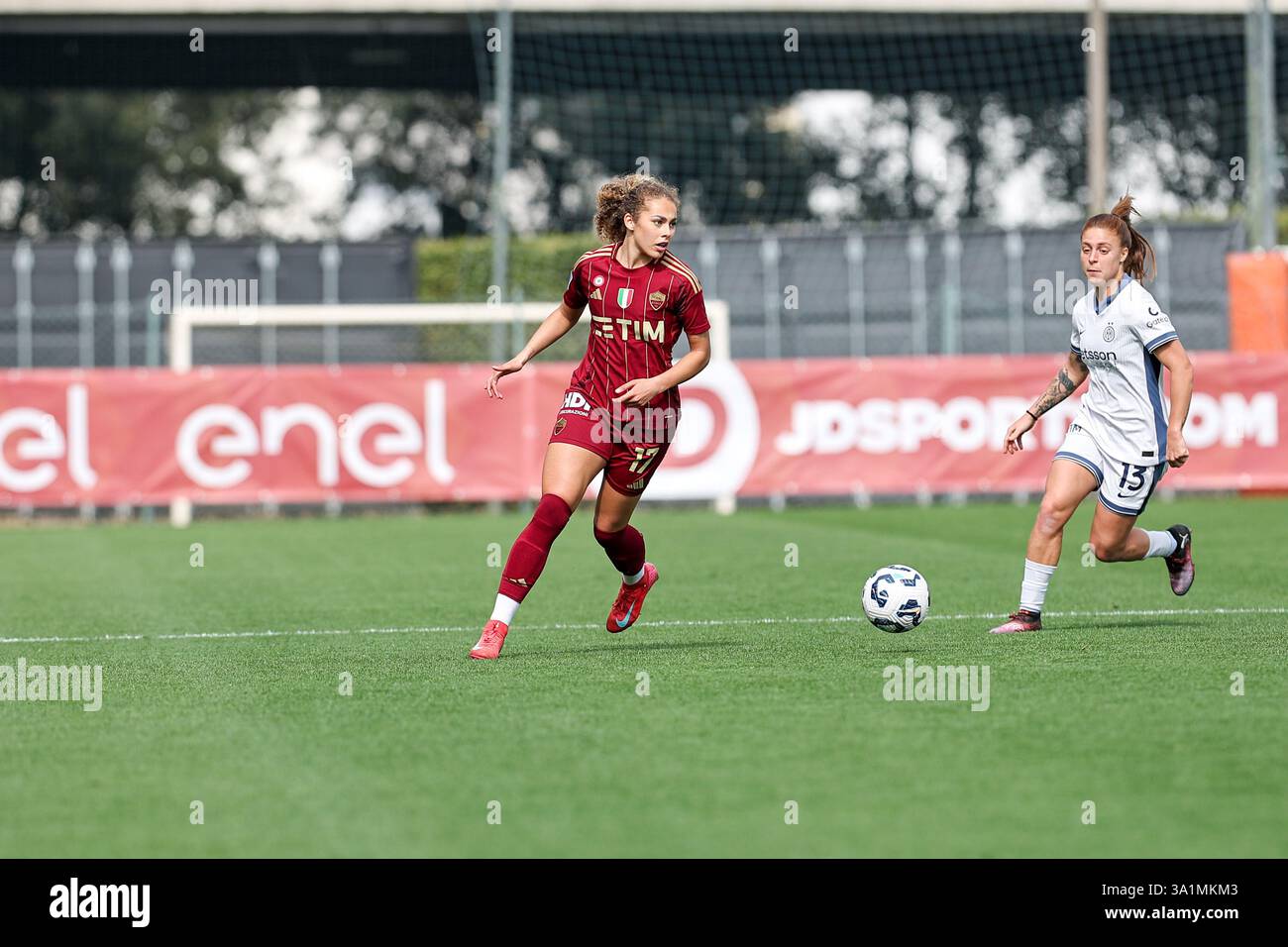 Alayah Pilgrim (Roma Women) during AS Roma vs Inter - FC Internazionale ...