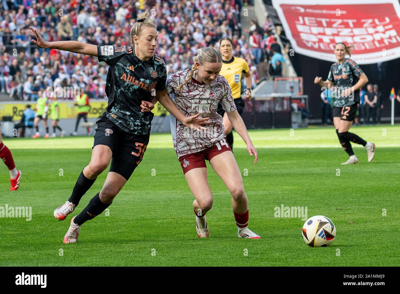 09.03.2025, Fussball: Google Pixel Frauen-Bundesliga, Saison 2024/2025, 16. Spieltag, 1. FC ...