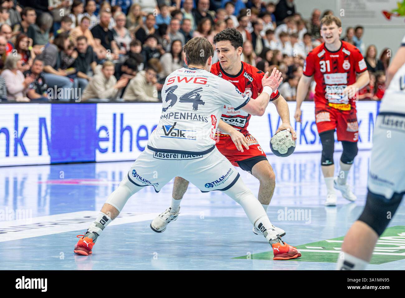 Nadav Cohen (VfL L?beck-Schwartau, 91), Paul Kompenhans (TV H?ttenberg, 34) 2. HBL; TV H ...