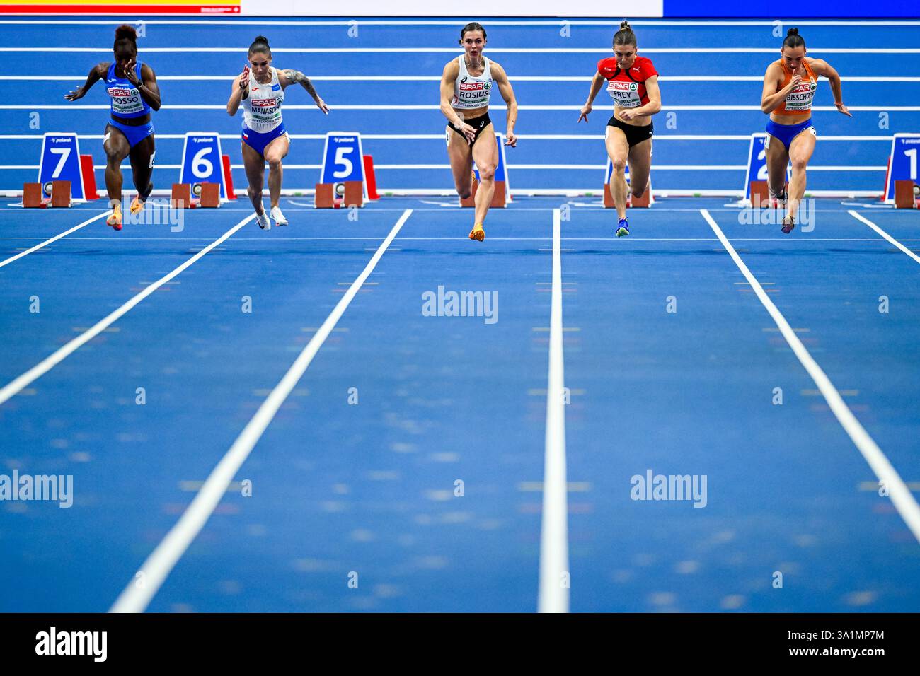 Apeldoorn, Netherlands. 09th Mar, 2025. Belgian Rani Rosius pictured in action during the women ...