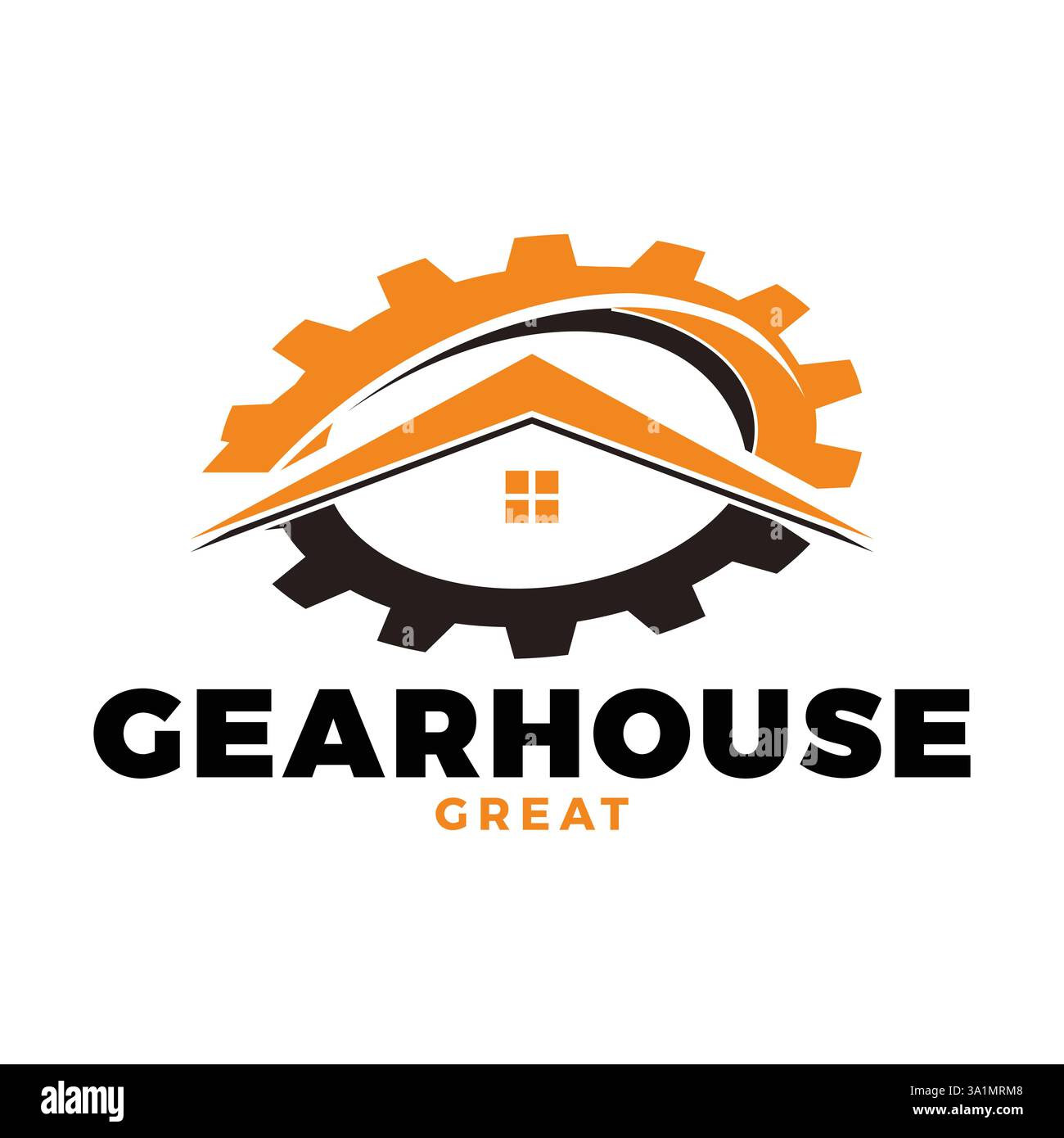 gear house icon logo design template Stock Vector Image & Art - Alamy