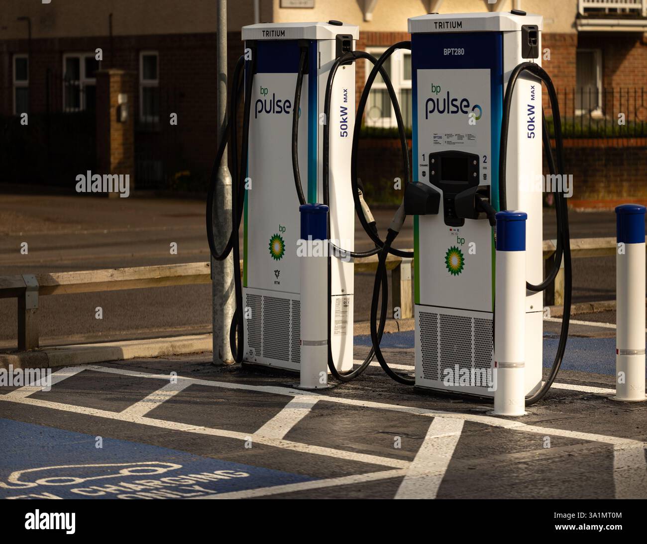 Electric Vehicle Charging point Stock Photo - Alamy